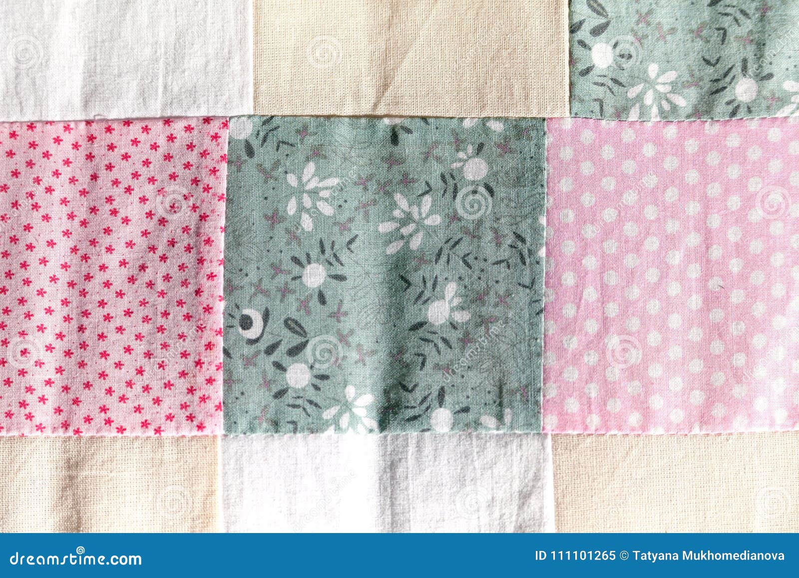 Patchwork plaid background stock image. Image of mosaic - 111101265