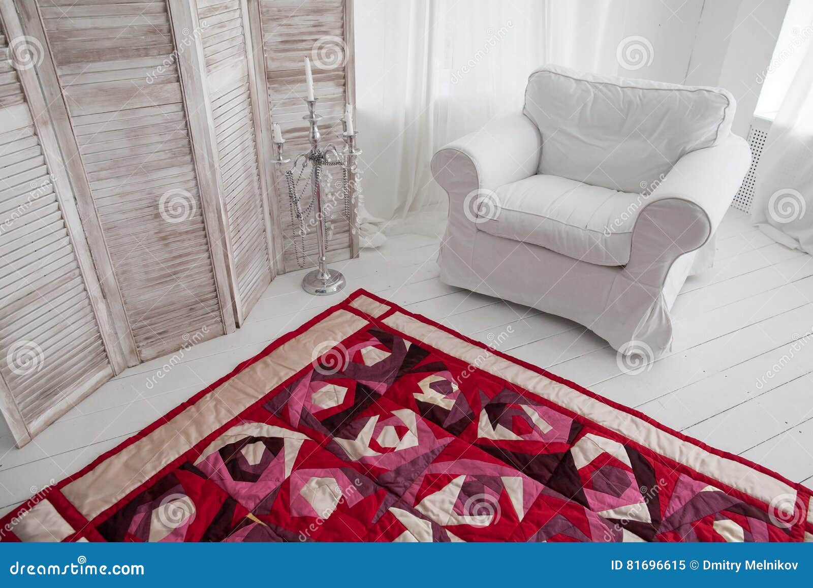 Patchwork Quilt. Part of Patchwork Quilt As Background. Handmade ...