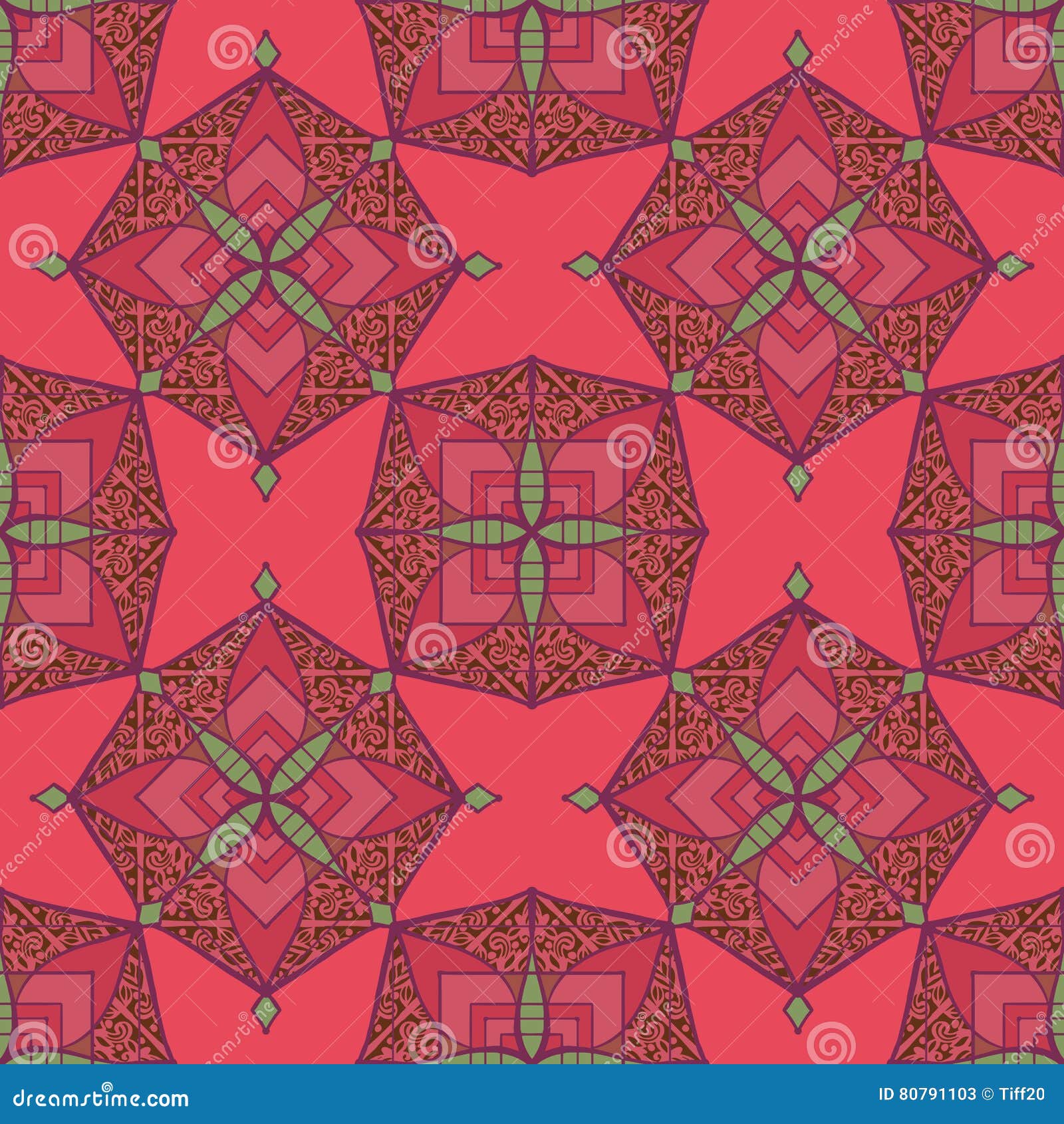 Patchwork stock vector. Illustration of patchwork, fabric - 80791103