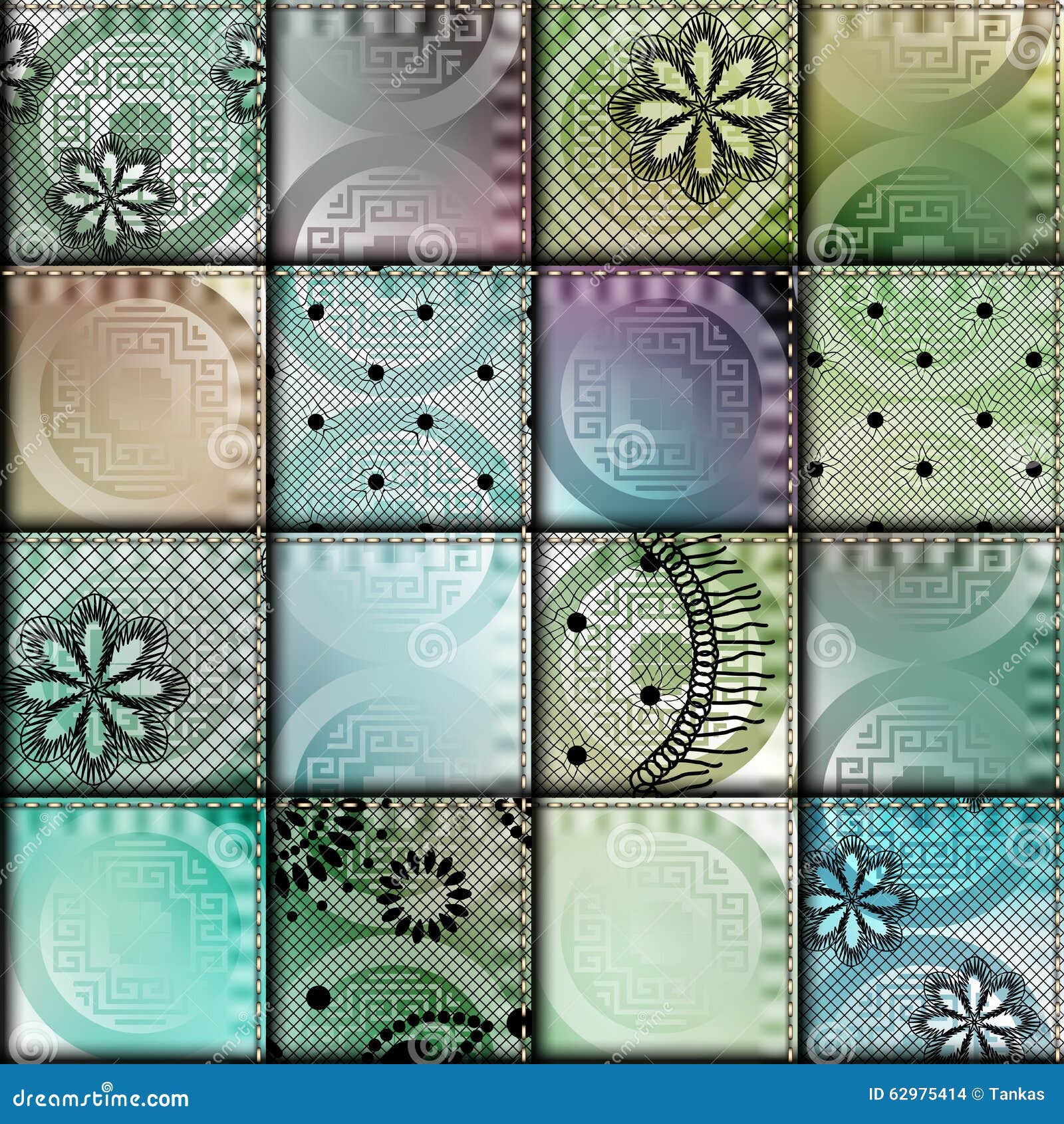 Satin Patchwork Stock Illustrations – 206 Satin Patchwork Stock ...