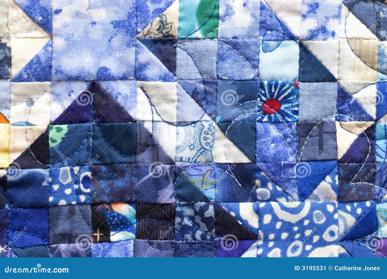 Patchwork squares stock image. Image of fabric, design - 3195531