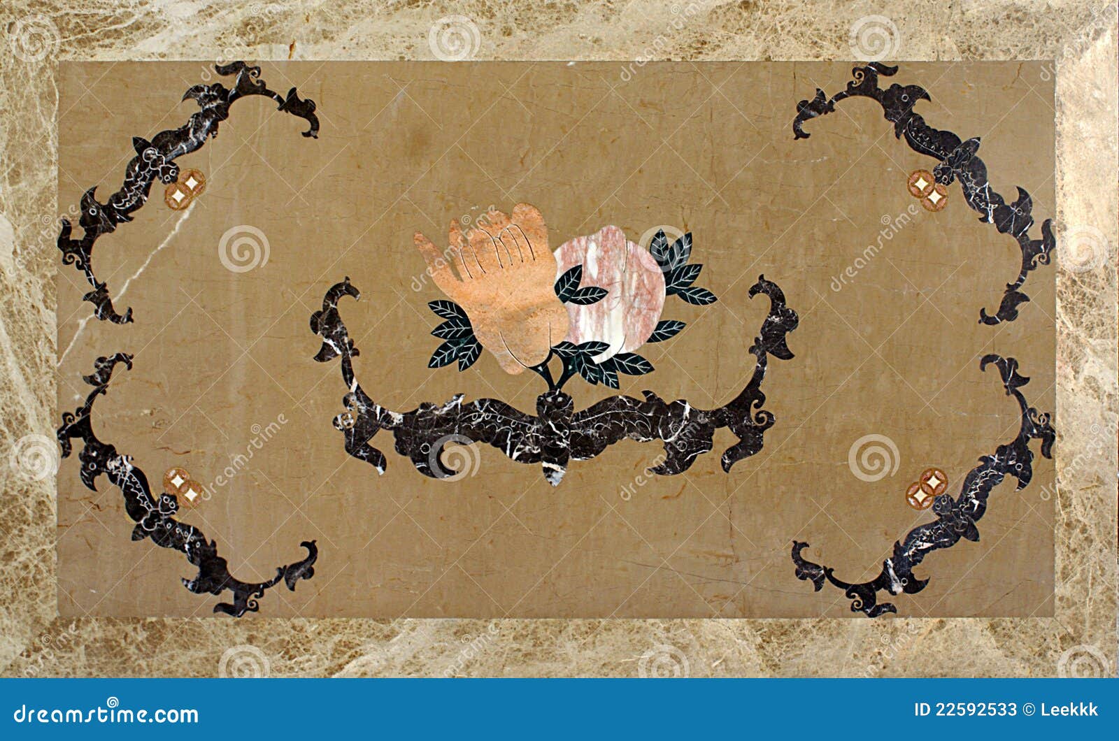 Patchwork Stone Material Craft Stock Image - Image of home, decorative ...