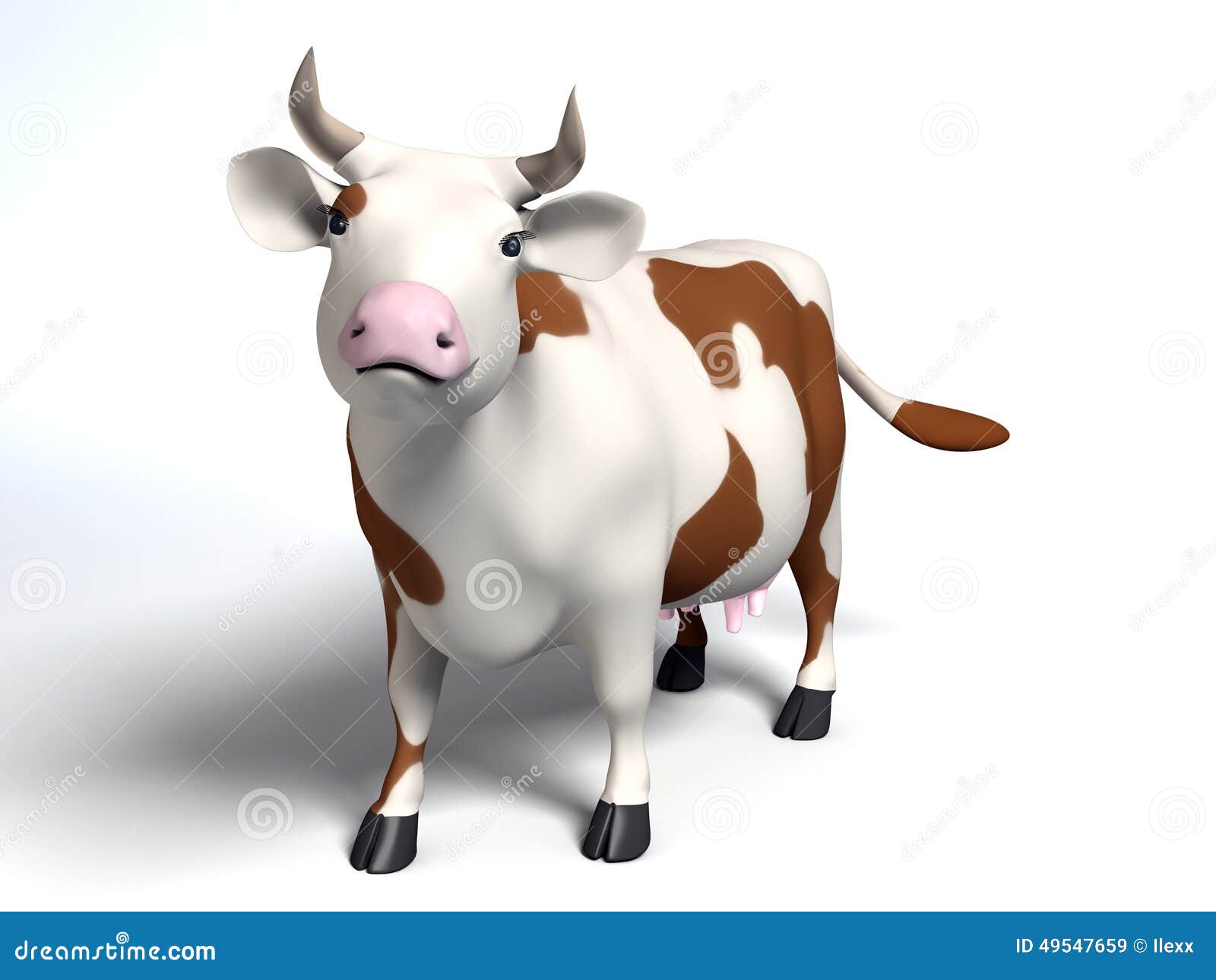 Cow Animation 3d