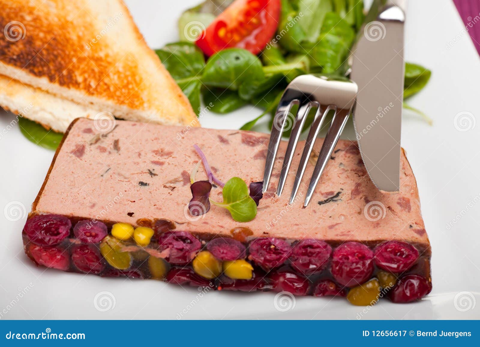 Pate stock image. Image of knife, eating, food, salad - 12656617