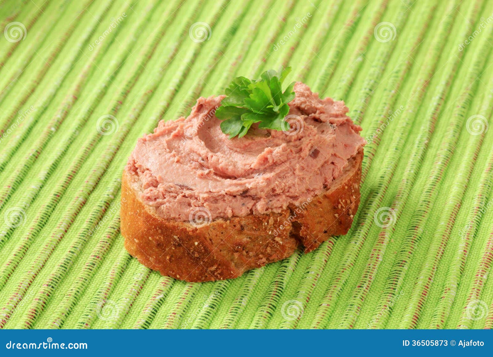 Pate canape stock image. Image of liver, spread, gourmet - 36505873