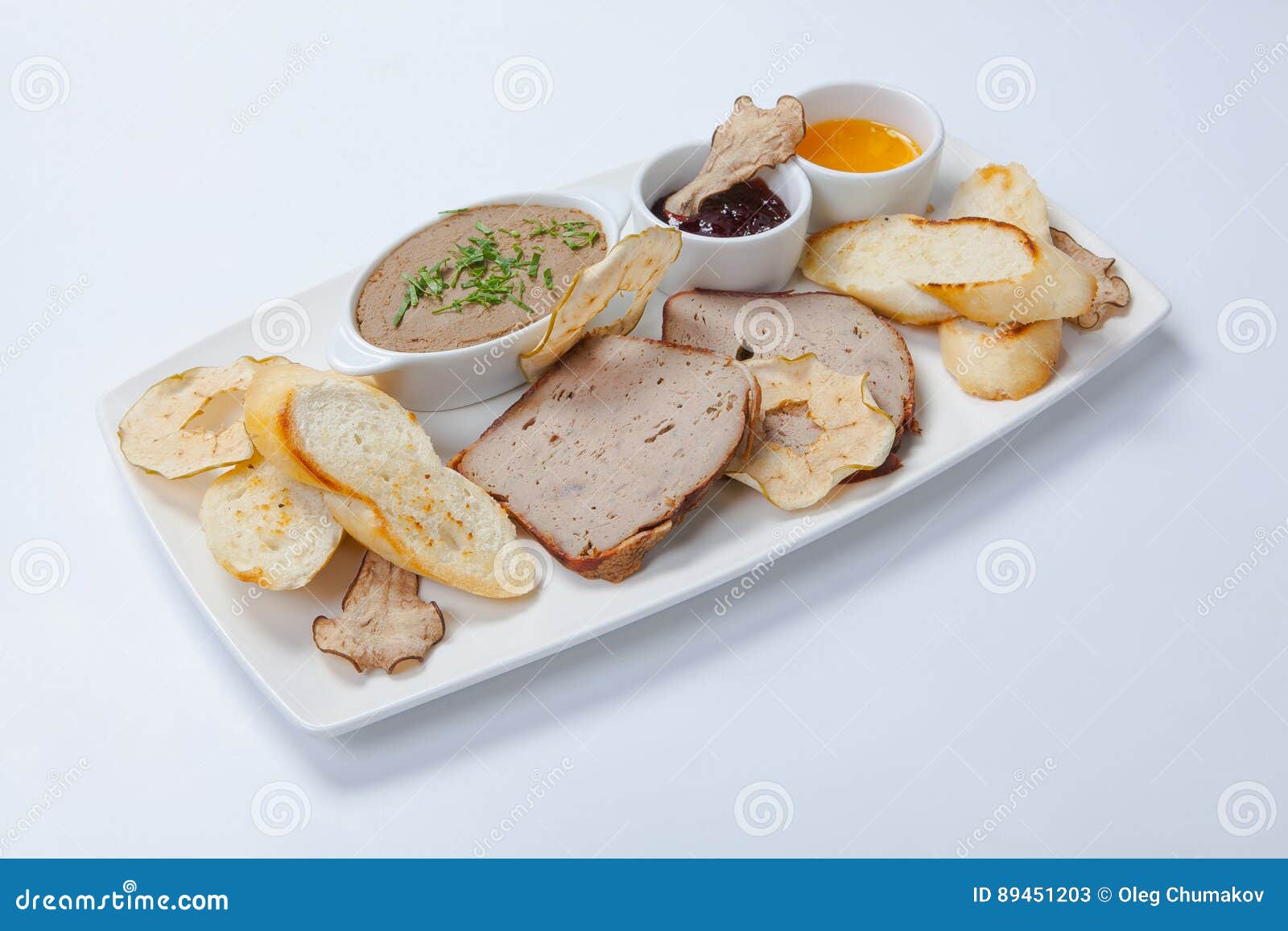 Pate. Liver. Assorted Pate on the Plate. Stock Image - Image of bread ...