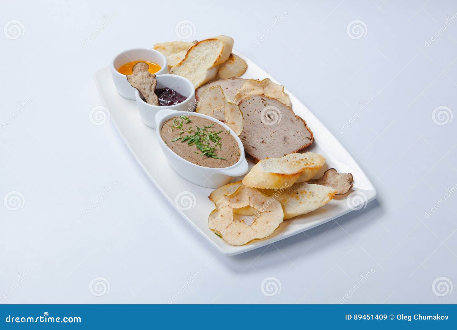 Pate. Liver. Assorted Pate on the Plate. Stock Image - Image of ...