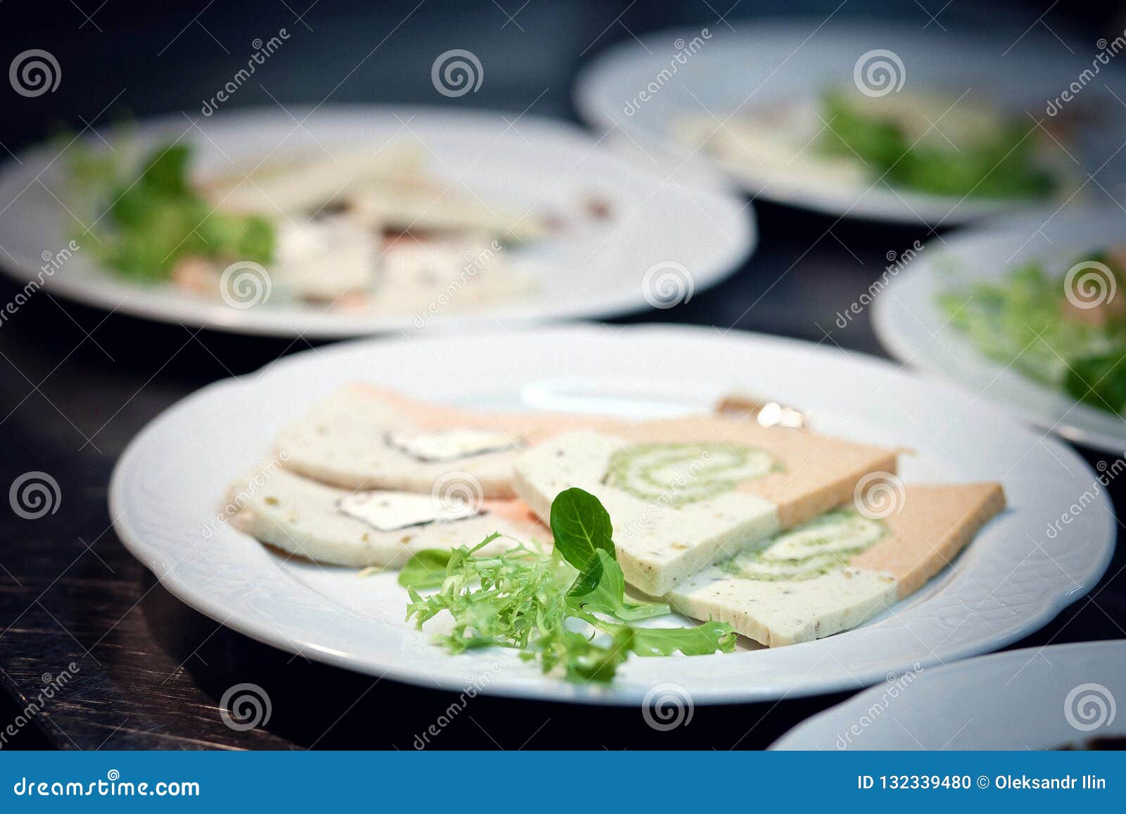 Pate roll with salad stock photo. Image of fresh, eats - 132339480