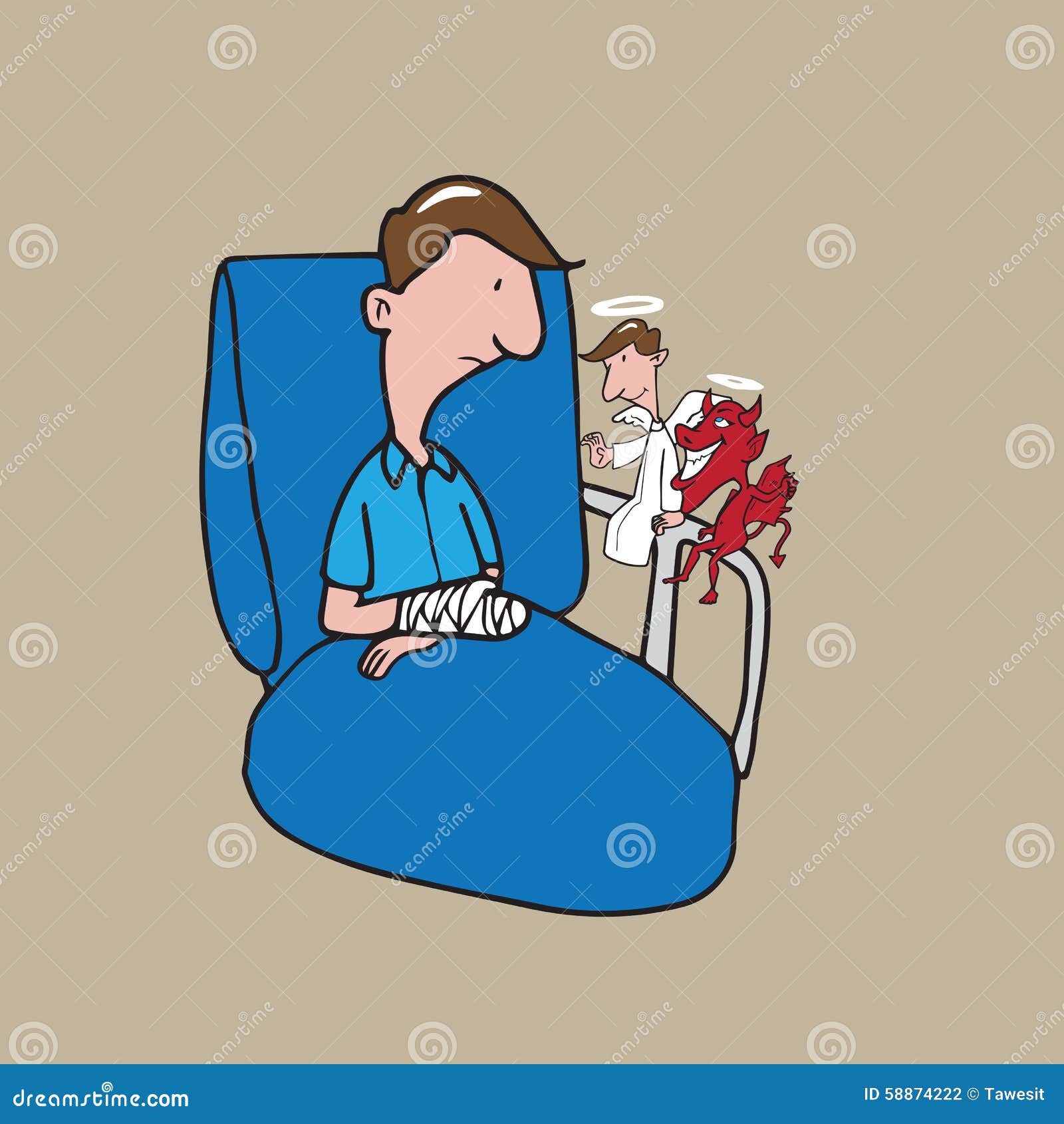 Sick Angel Universal Color Wings Royalty-Free Stock Photo ...