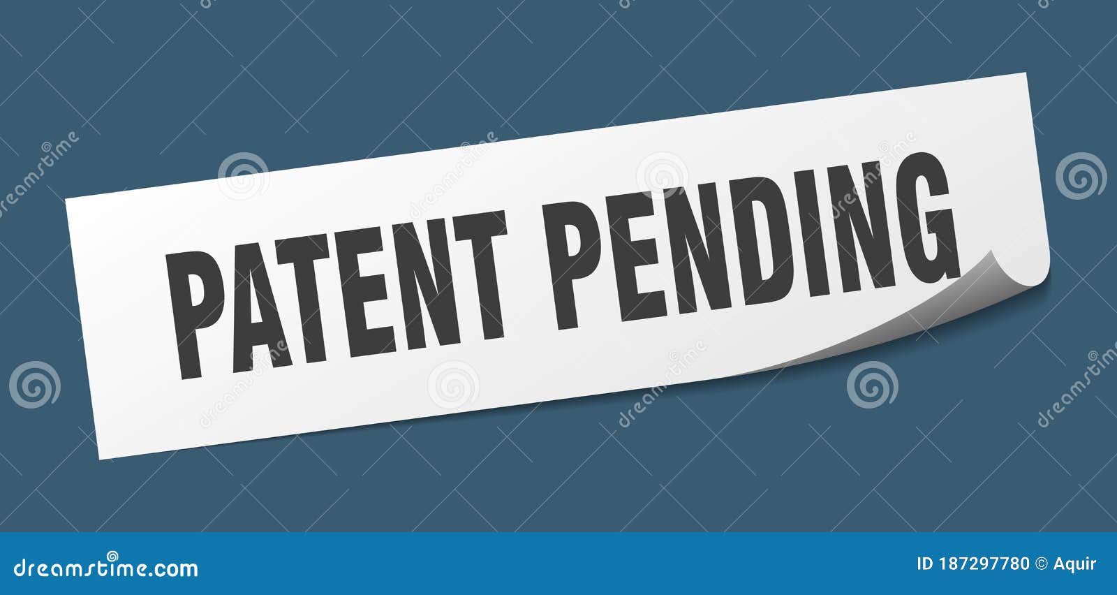 Pending Sticker. Vector Illustration | CartoonDealer.com #153903478