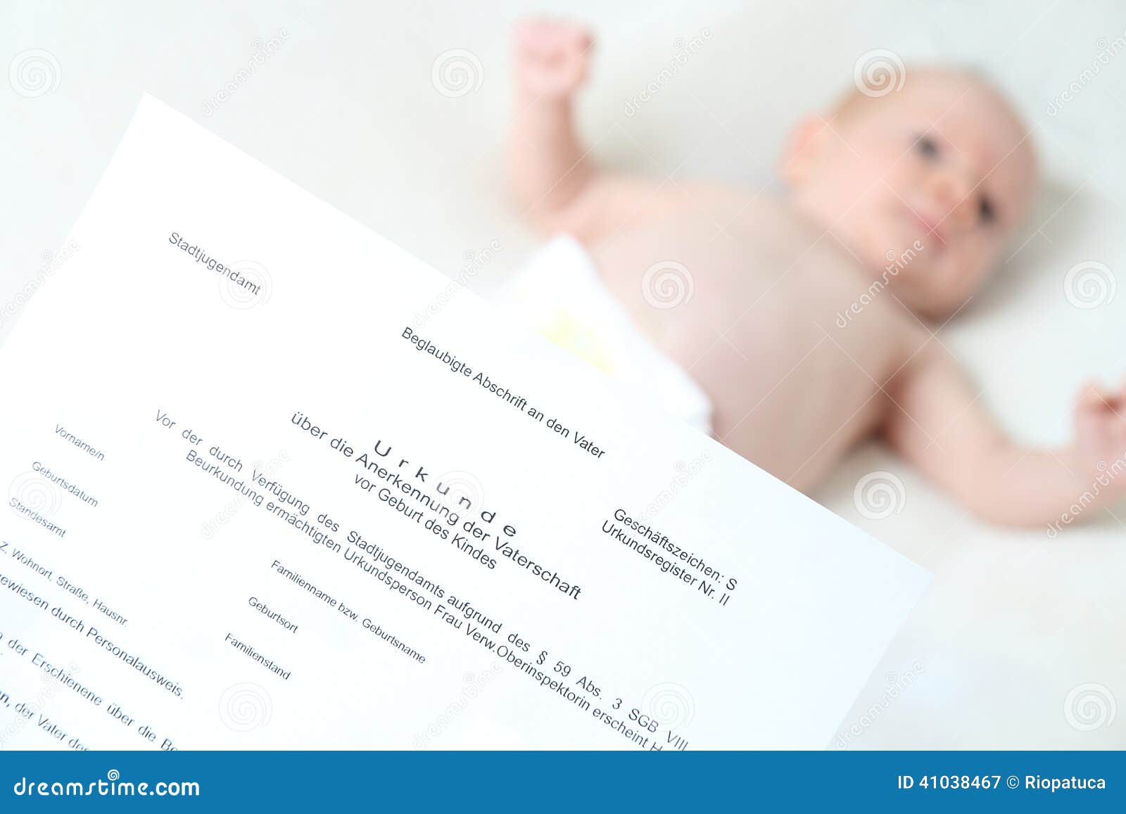 Paternity acknowledgment stock image. Image of growth - 41038467