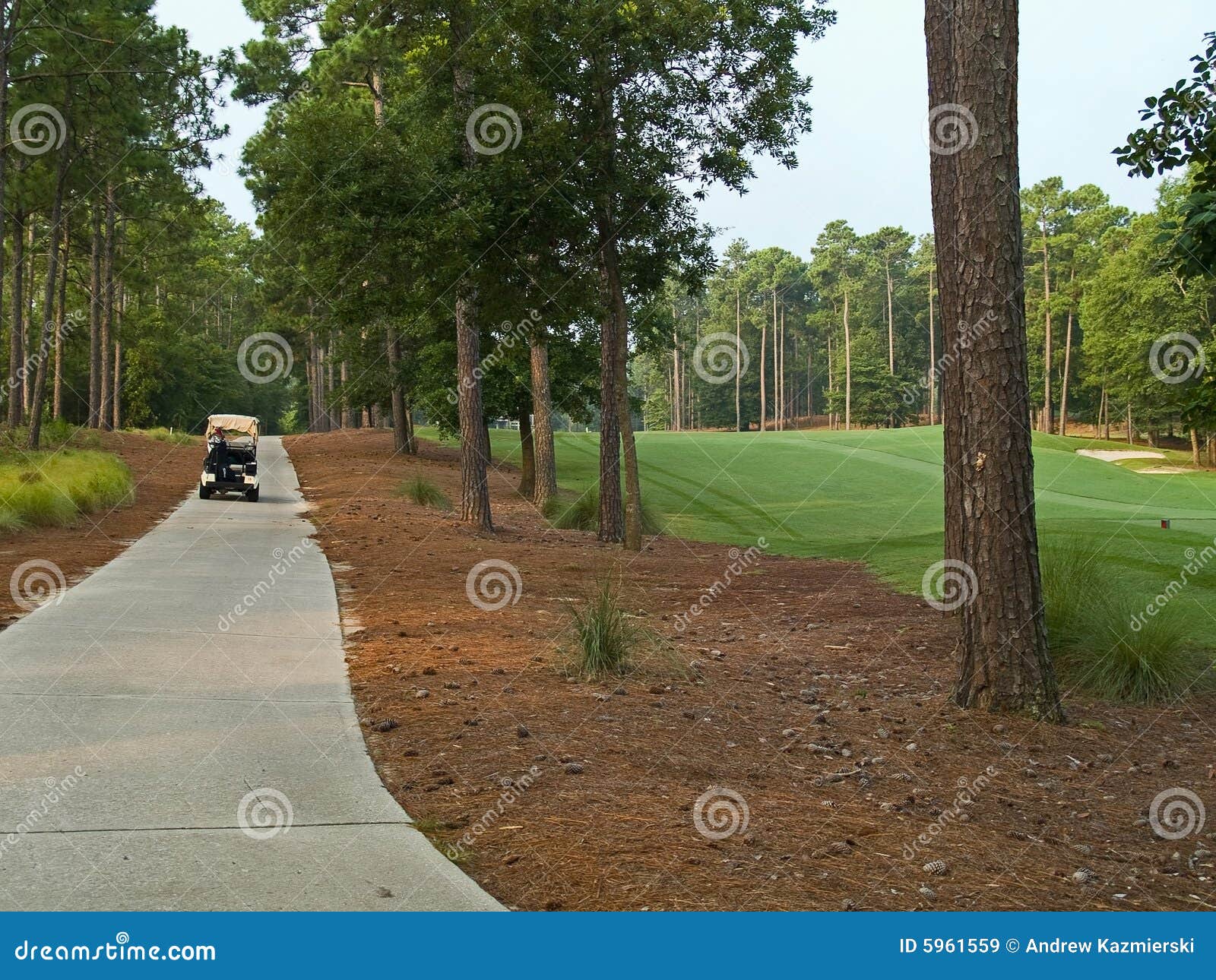 Path around Course stock image. Image of leisure, golf - 5961559