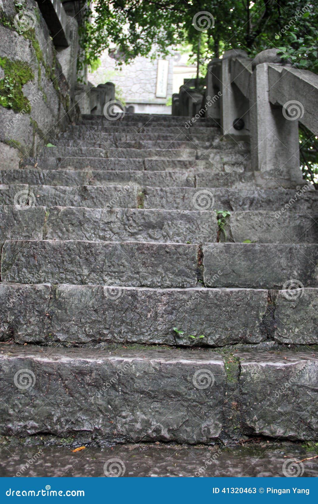The path building in stone stock image. Image of steps - 41320463