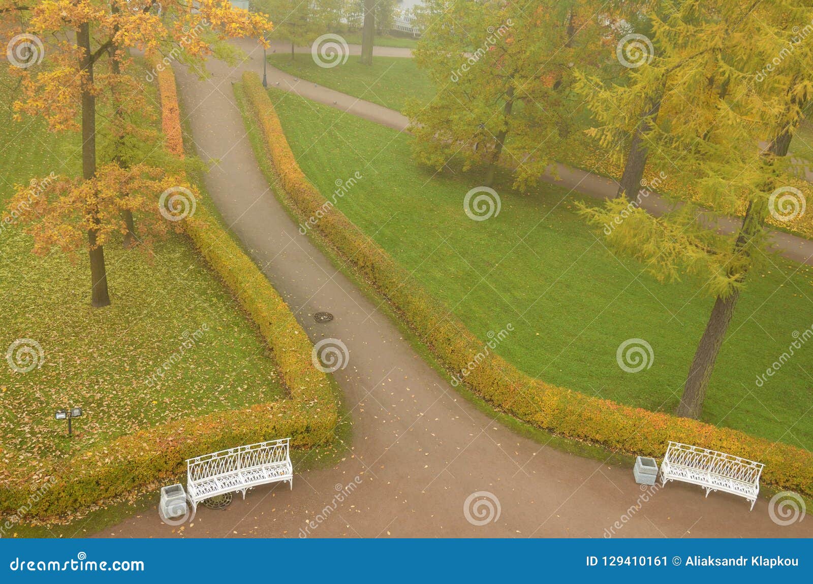 The path in the city Park. stock image. Image of travel - 129410161