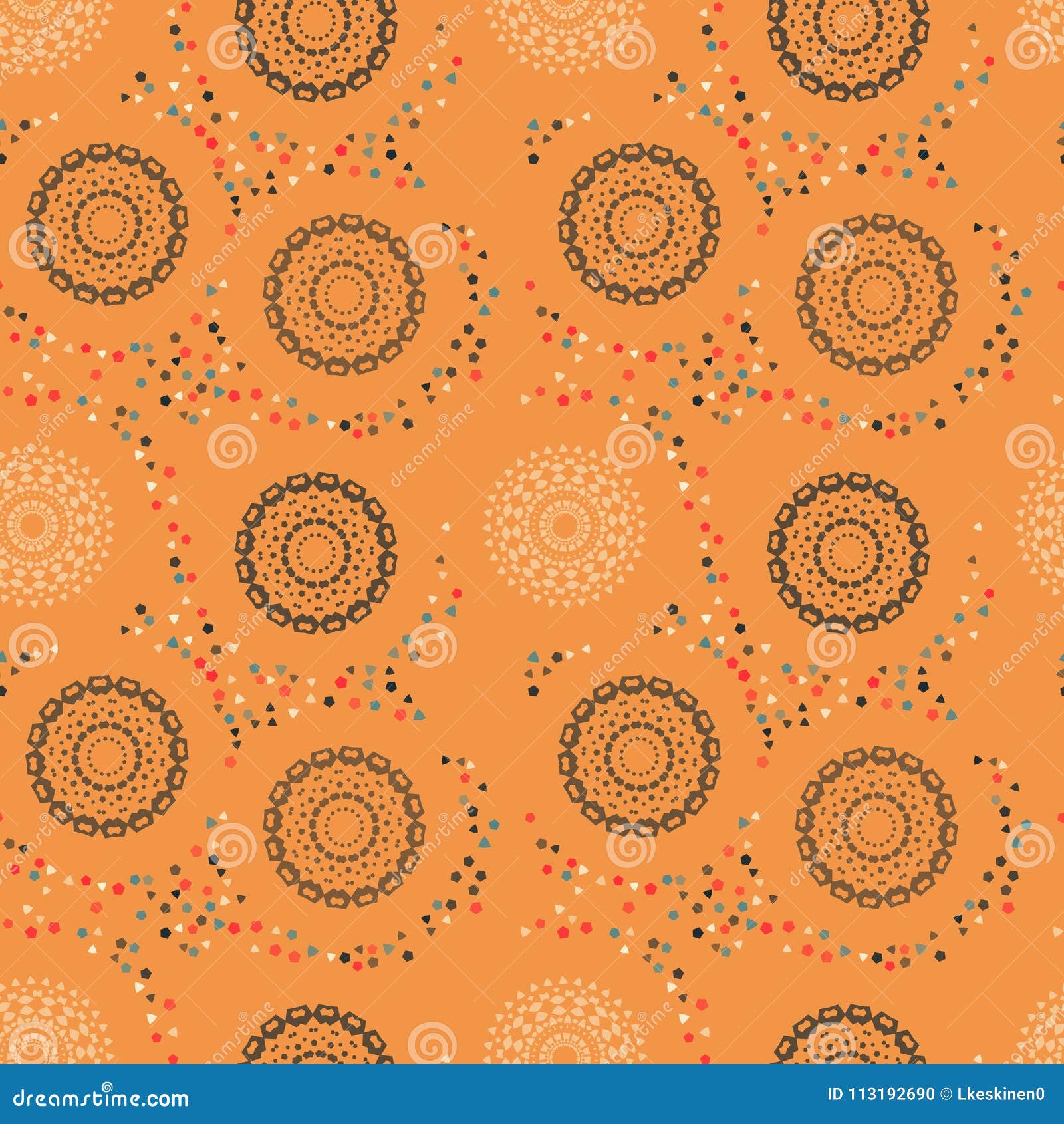 Path of Endeavour Seamless Pattern Stock Vector - Illustration of ...