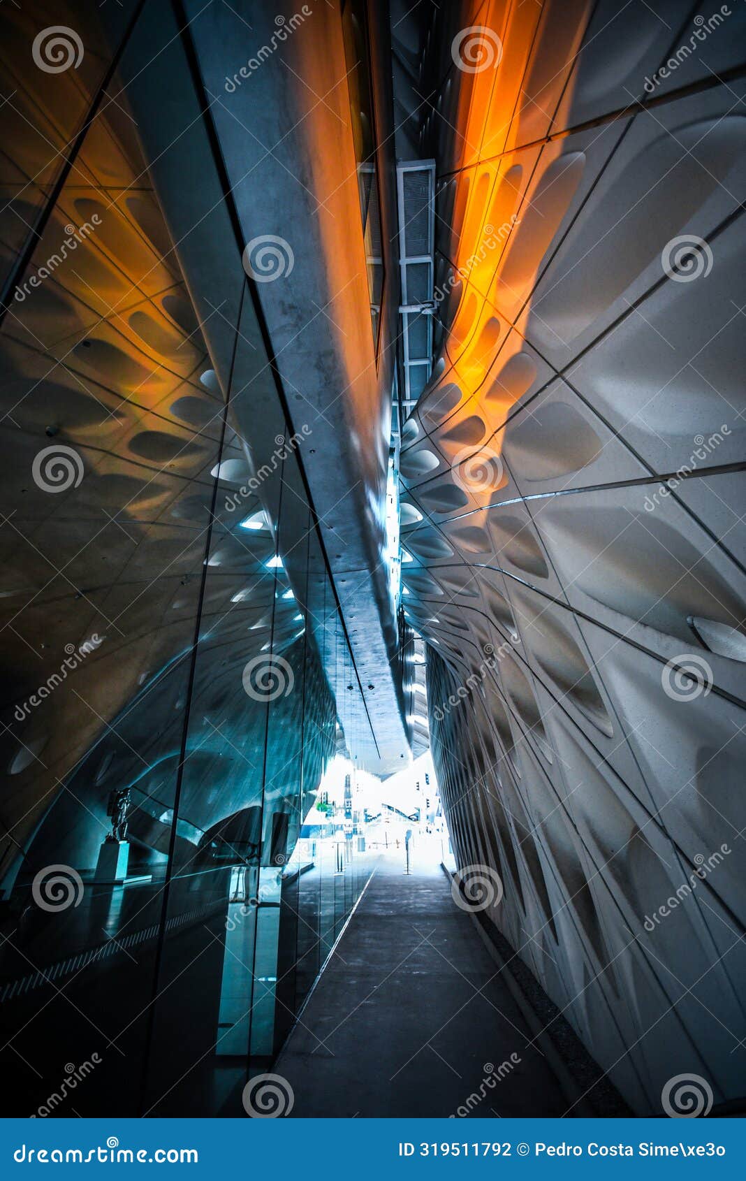 Walkway And Perforated Facade Cladding Of Dongdaemun Design Plaza Or ...