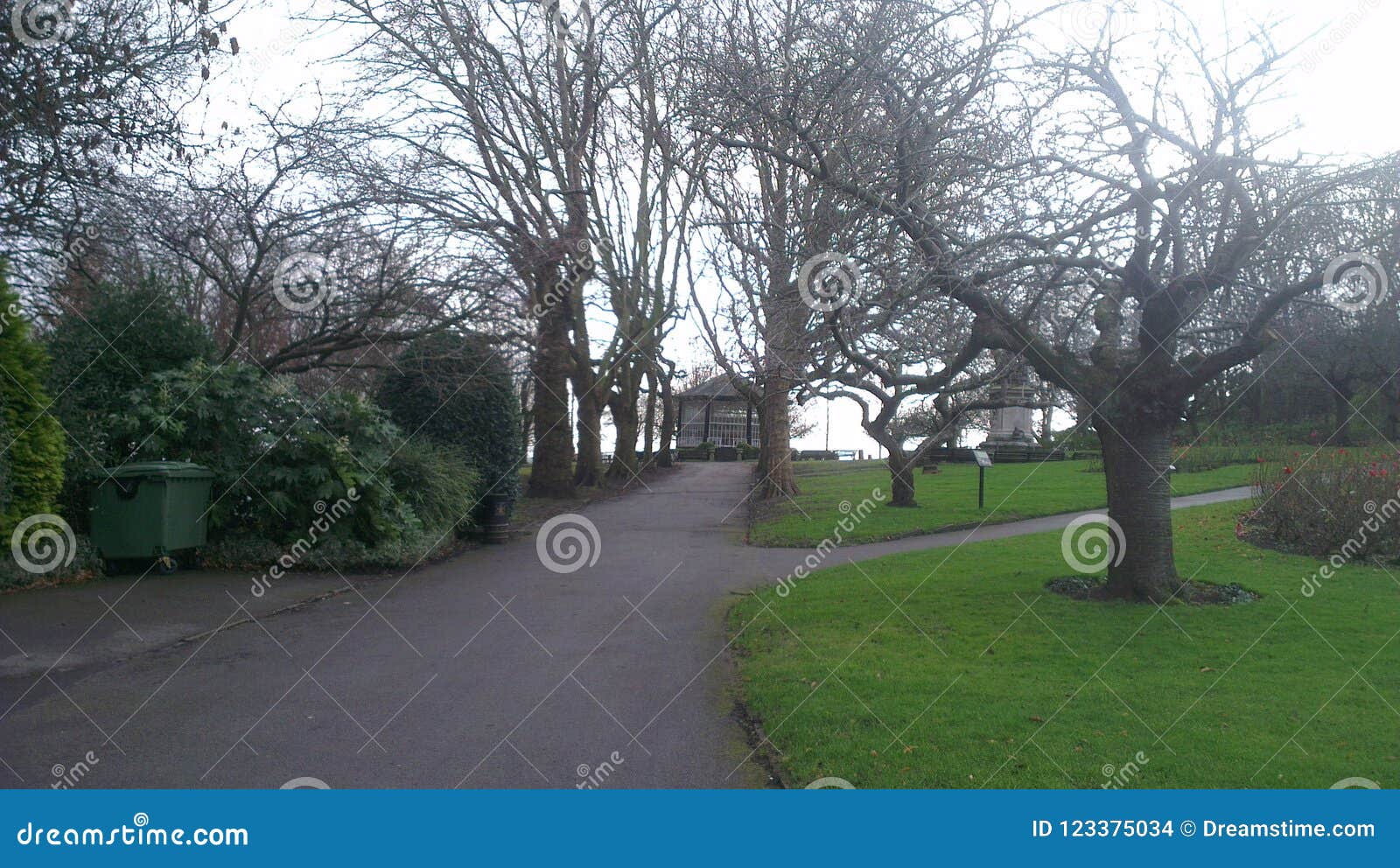 Path in the Forest at Nottingham Stock Photo - Image of castle ...