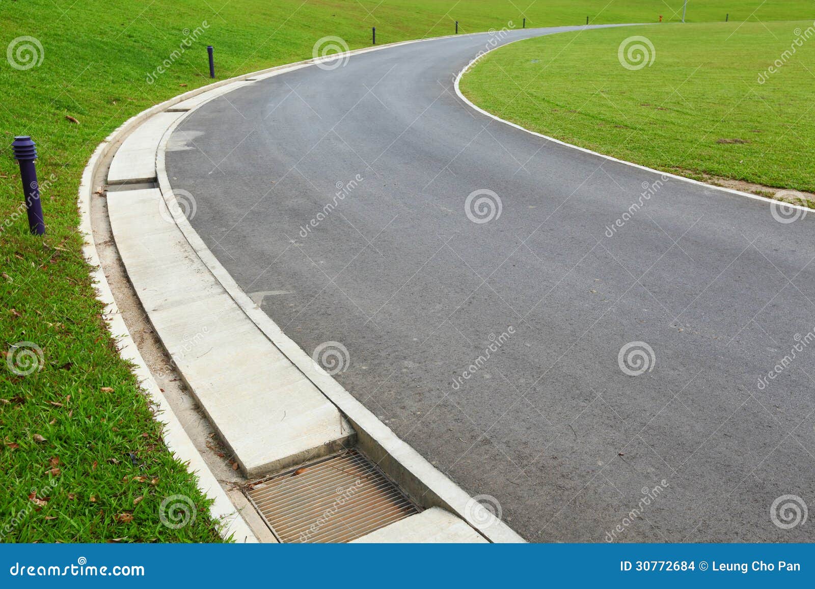 Path in golf course stock photo. Image of field, lifestyle - 30772684
