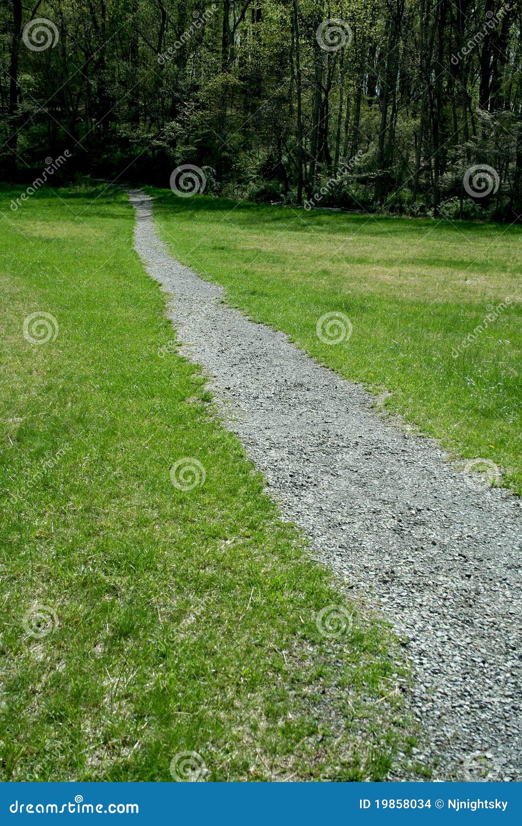Path through a green field stock photo. Image of outside - 19858034