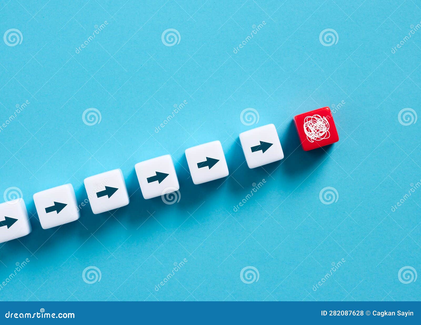 The Path that Leads To Chaos and Confusion. Dead End. Complexity and ...