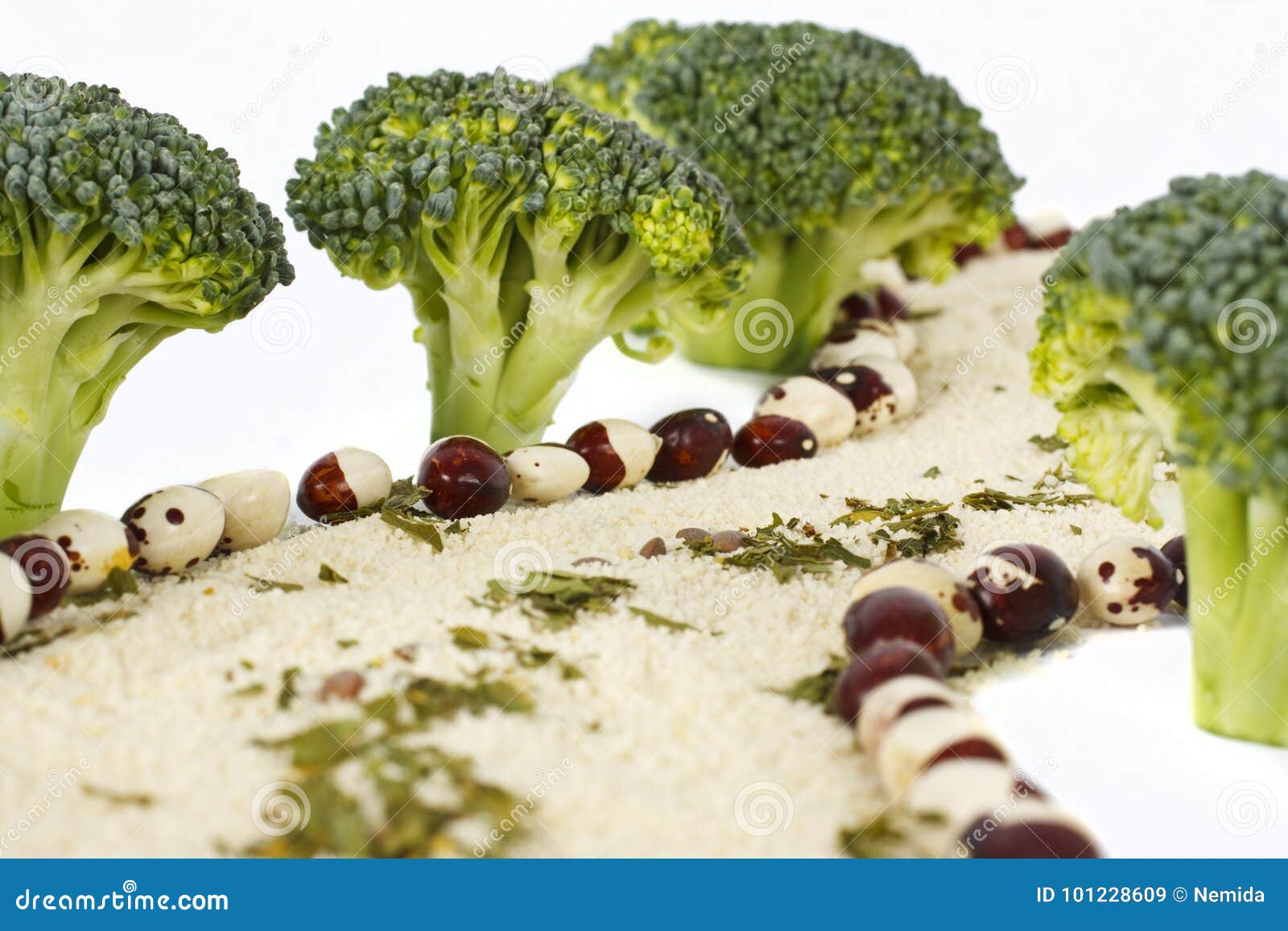 Path made with food stock image. Image of landscape - 101228609