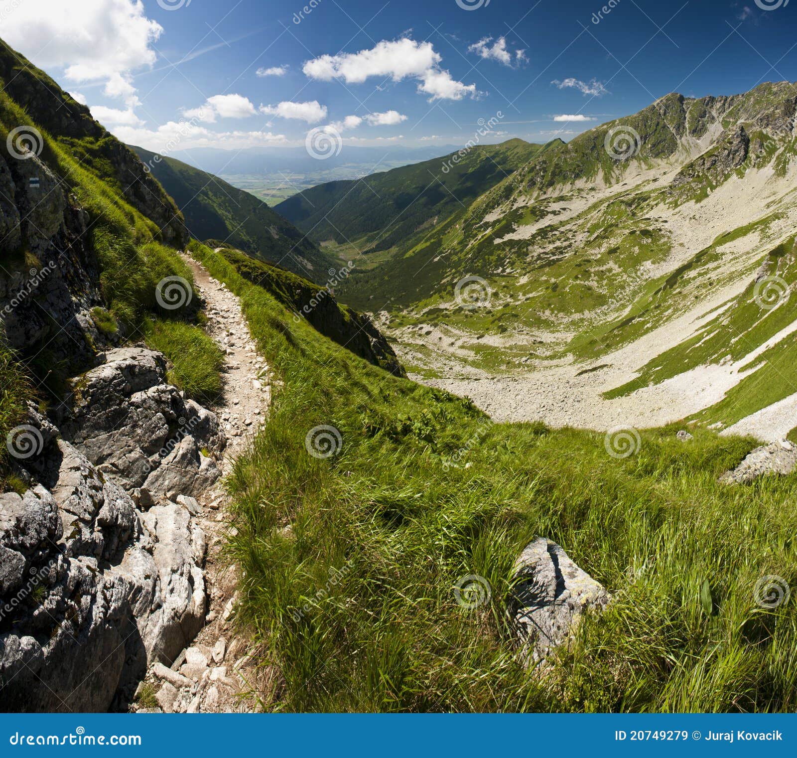 Path in mountains stock image. Image of mountains, green - 20749279