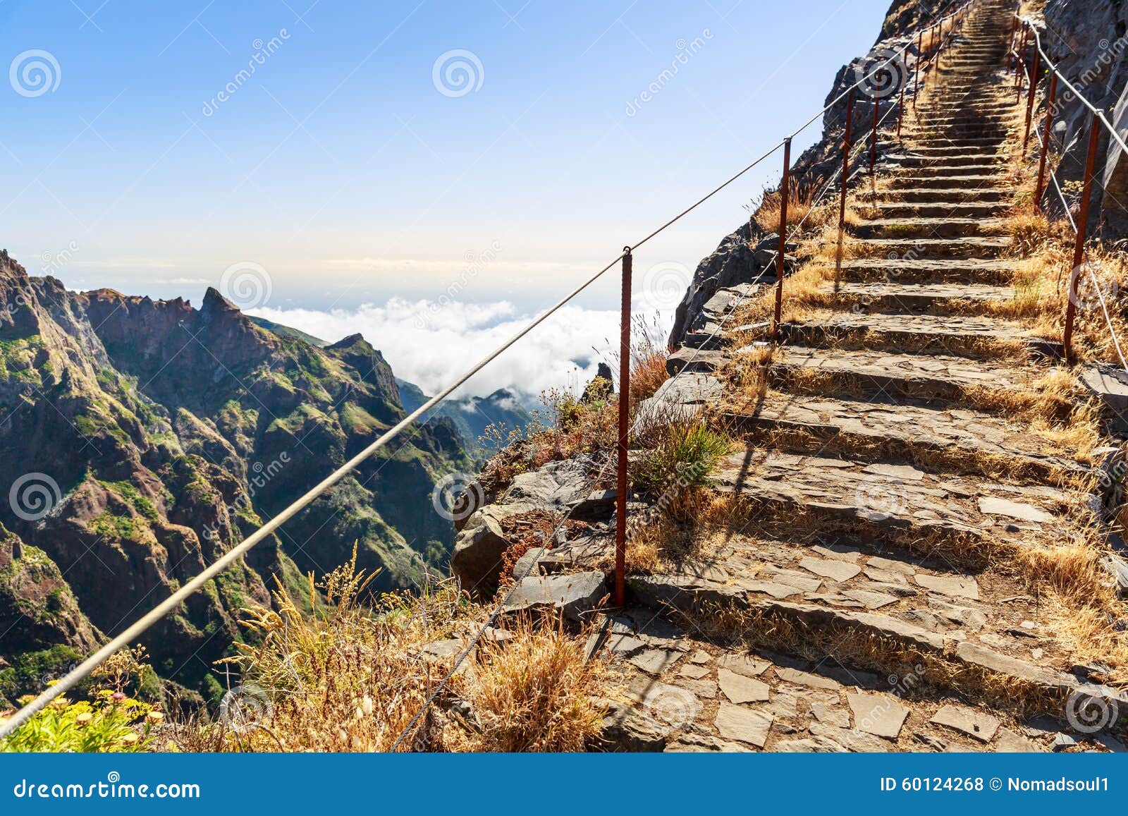 Path in the mountains stock photo. Image of beauty, safety - 60124268