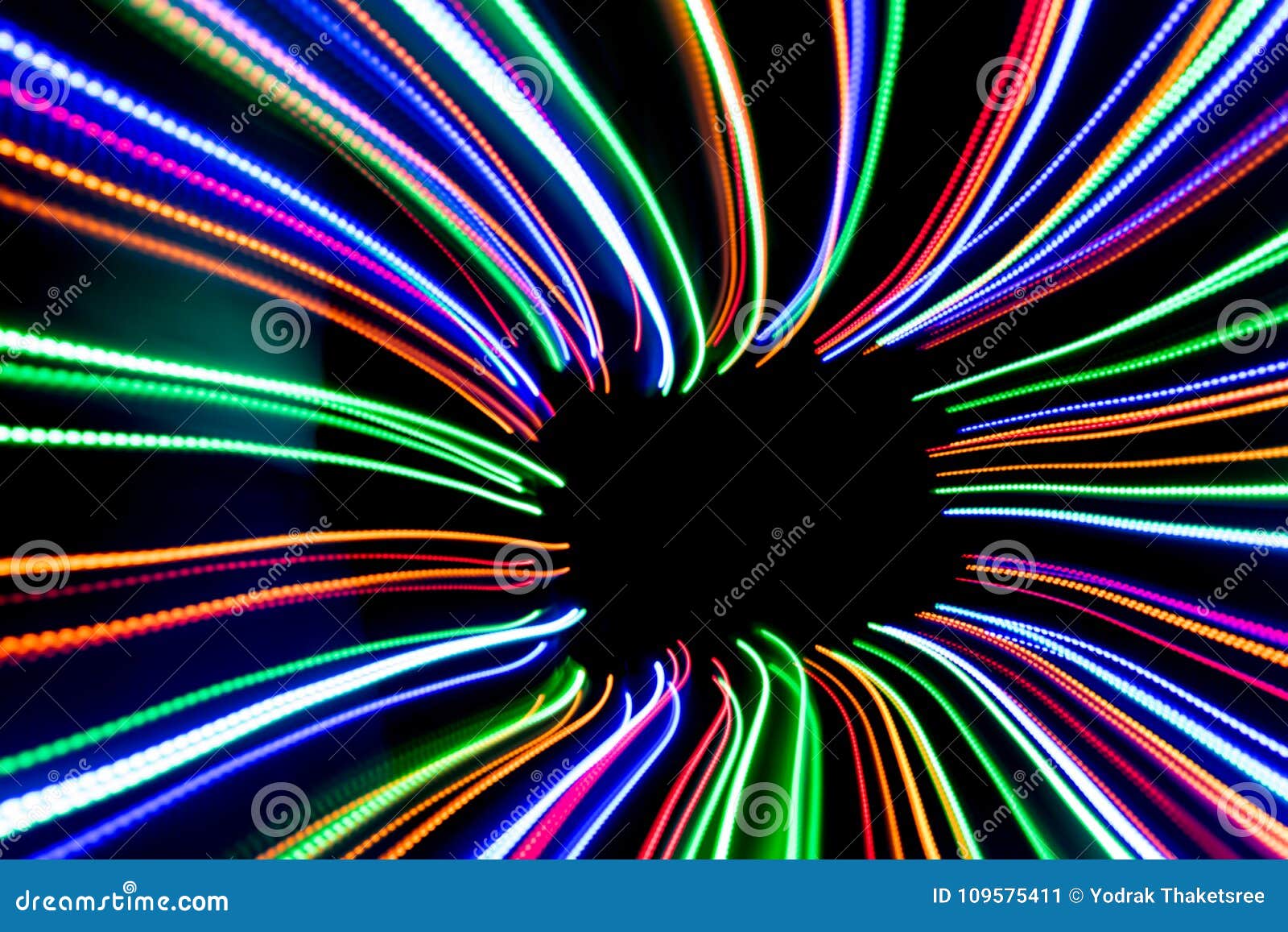 Path Multi Color Lighting Background Stock Image - Image of christmas ...