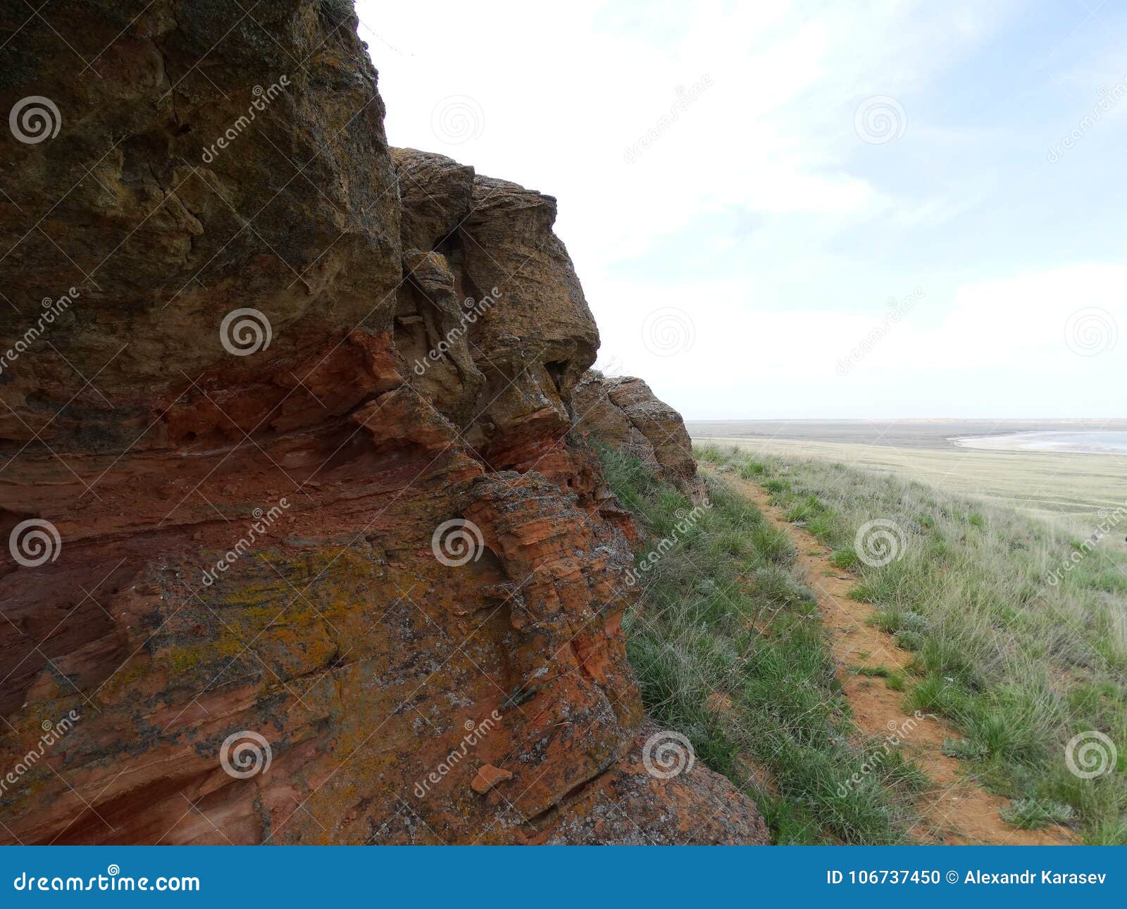 The path over the abyss stock photo. Image of tree, path - 106737450