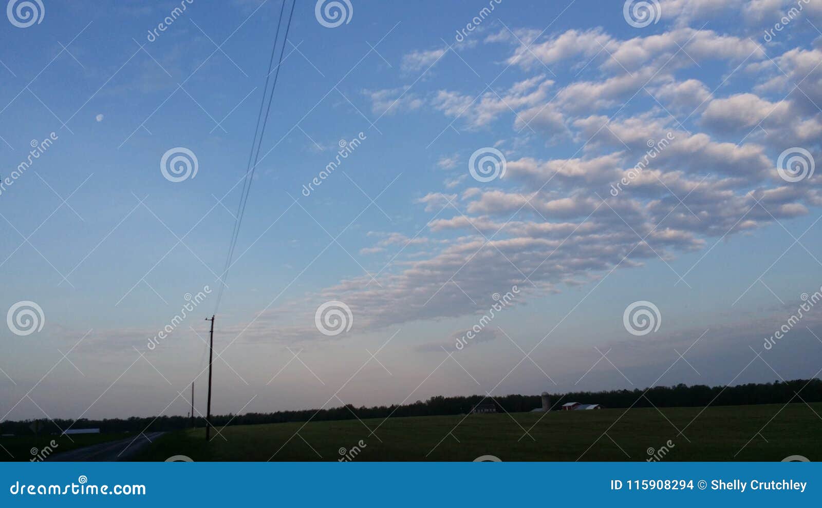 Cloud Path stock photo. Image of pink, sunrise, clouds - 115908294
