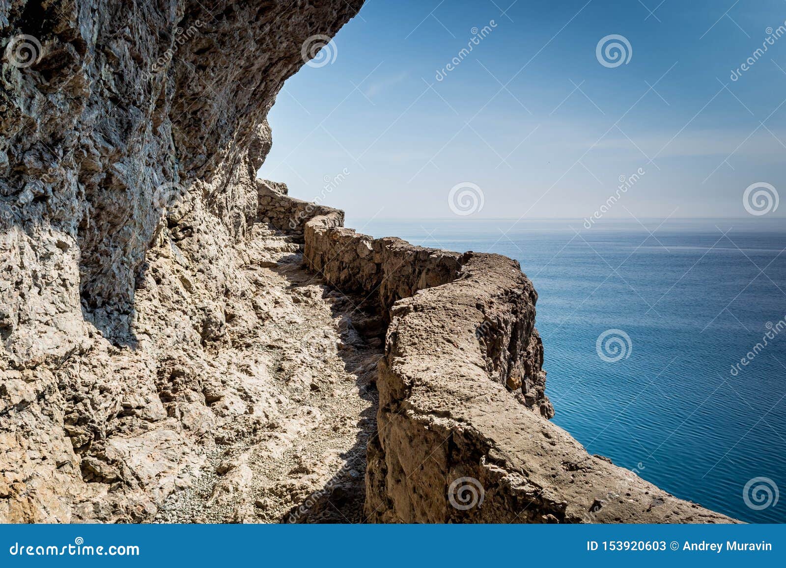 Path in the rocks stock image. Image of shore, rocks - 153920603