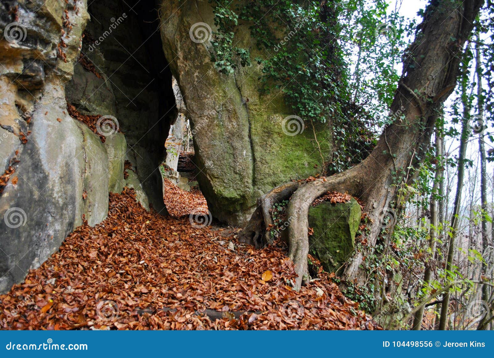 Path between the rocks stock photo. Image of europe - 104498556
