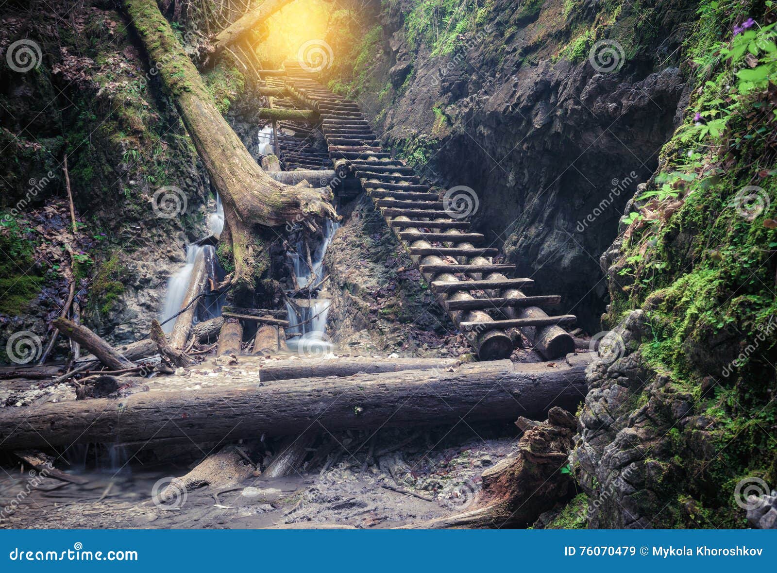 Path through rocky canyon stock image. Image of rock - 76070479
