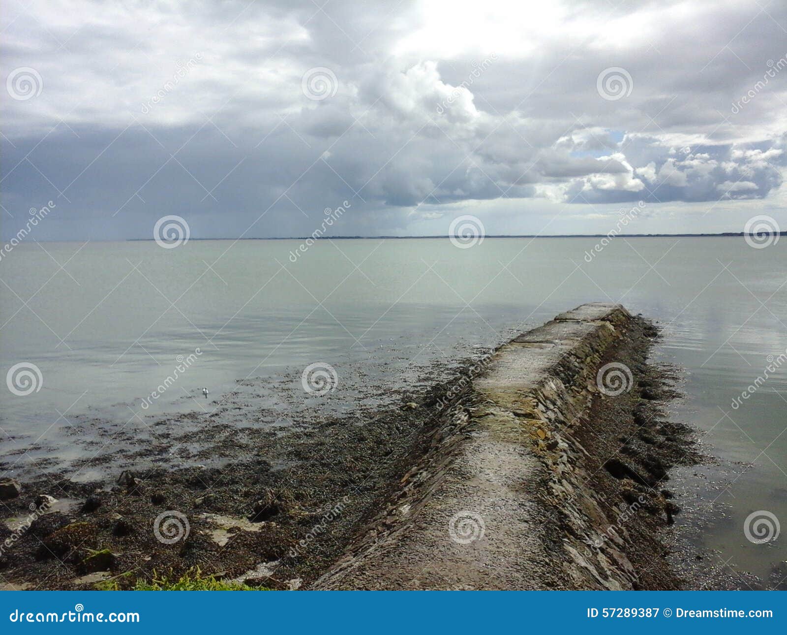 Path into Irish Sea stock image. Image of ireland, ocean - 57289387