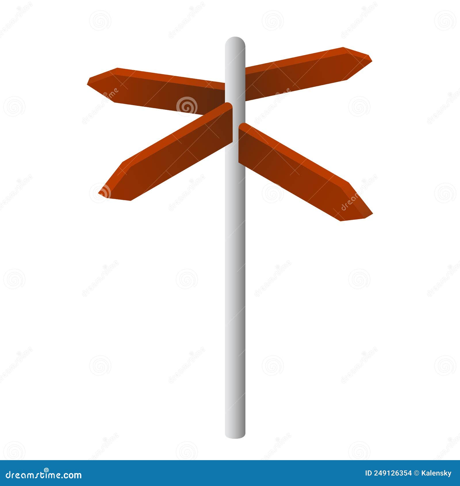 Path sign stock vector. Illustration of empty, information - 249126354