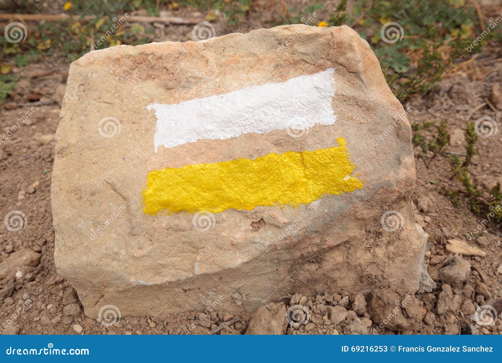 A path signal stock image. Image of white, sign, tour - 69216253