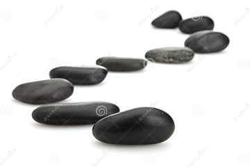 Path of stones stock photo. Image of shape, stepping - 14975424