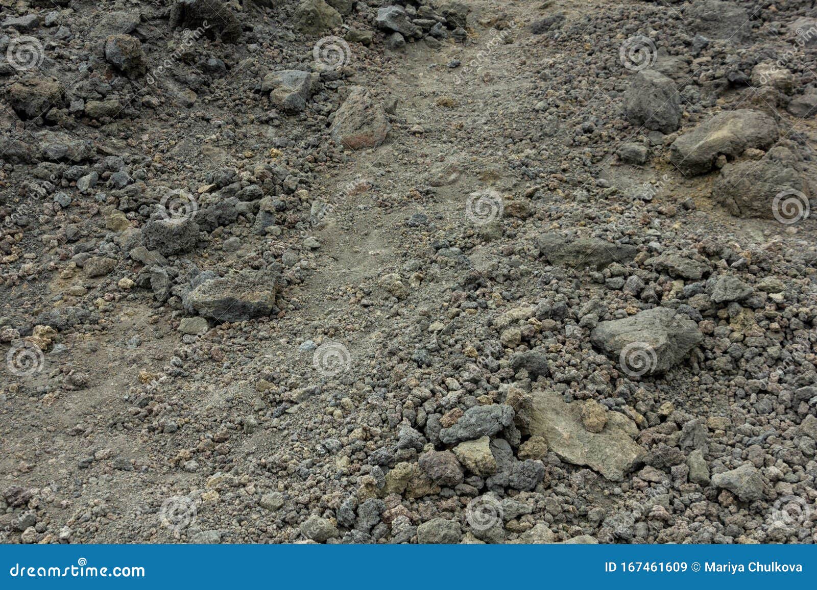 Path among the Stones of Lava Stock Image - Image of europe, glow ...