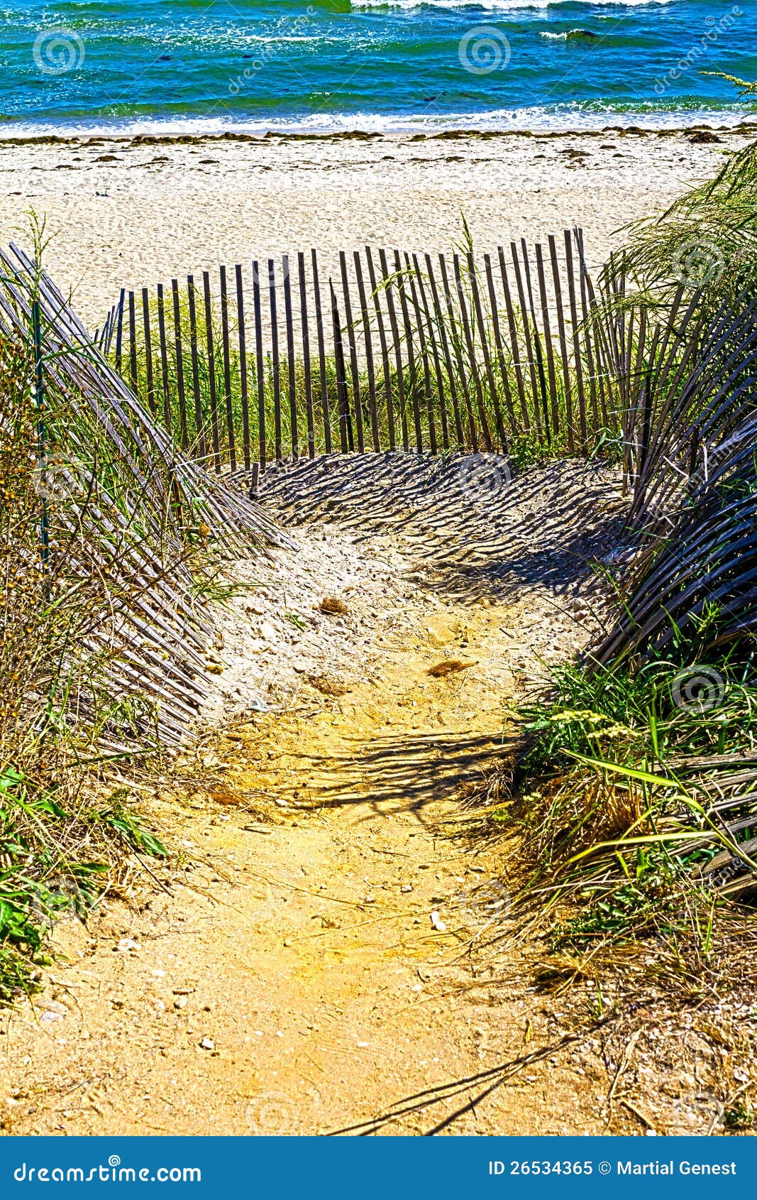 Path to the beach stock image. Image of waves, tide, bent - 26534365