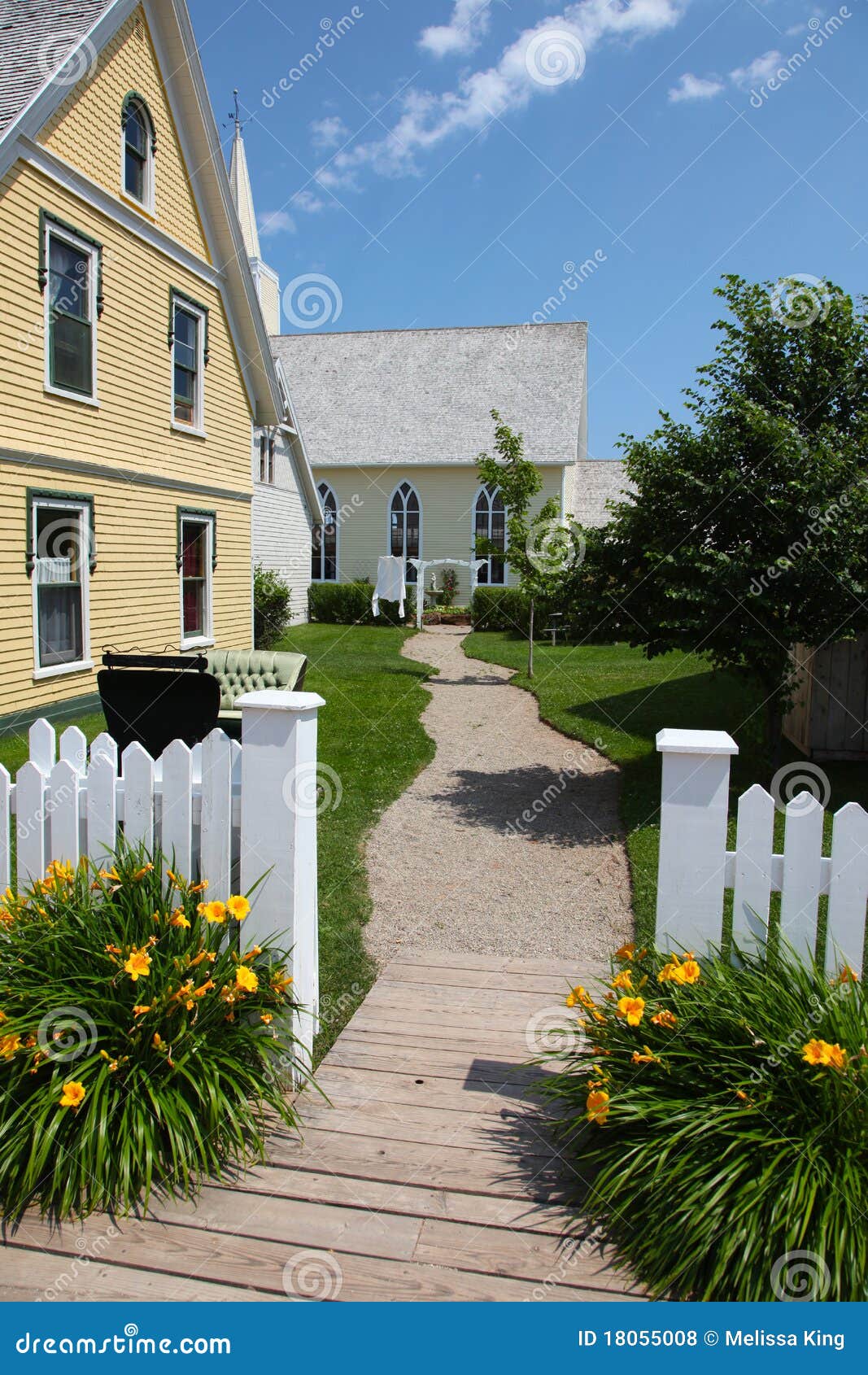 Path to church stock photo. Image of path, right, chosen - 18055008