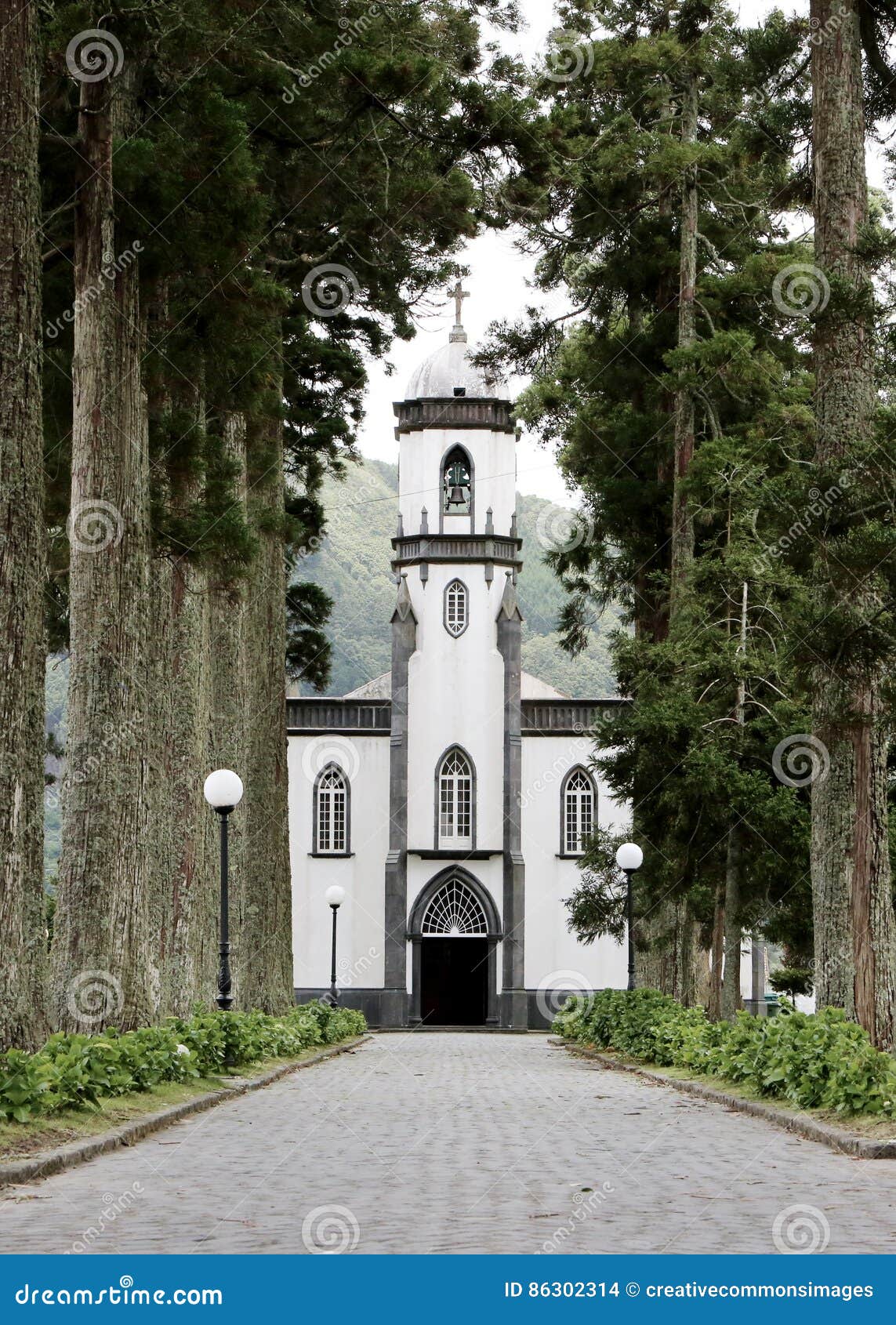 Path To The Church Picture. Image: 86302314