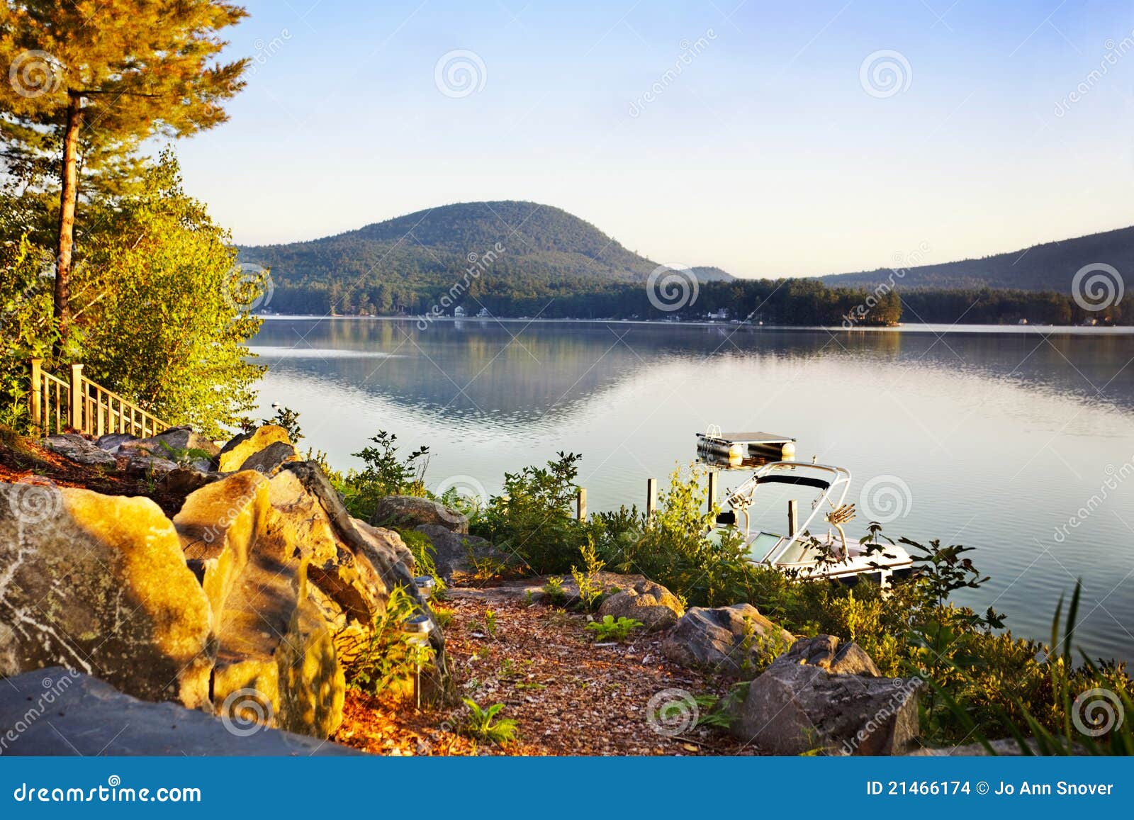 Path To Dock in Morning Light Stock Photo - Image of buoy, england ...
