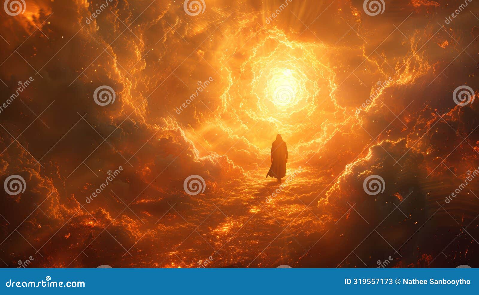 The Path To Enlightenment is a Journey of Self-discovery Stock ...