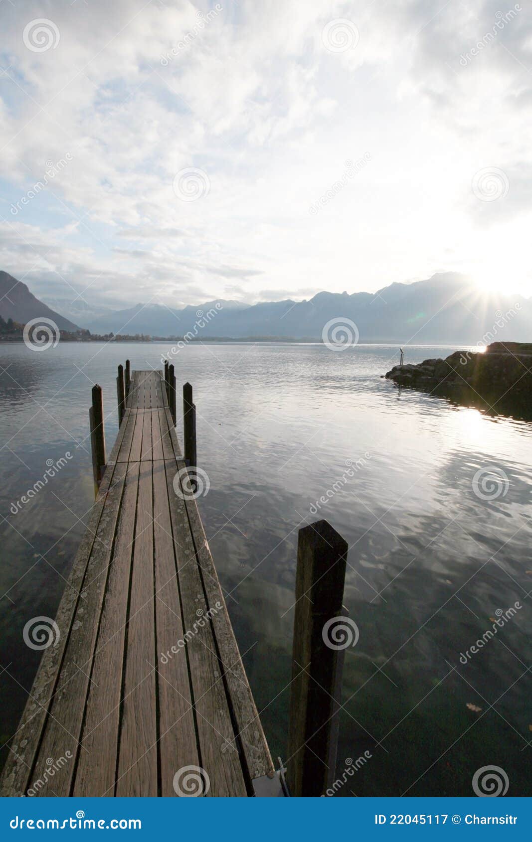 Path to the lake stock image. Image of morning, path - 22045117