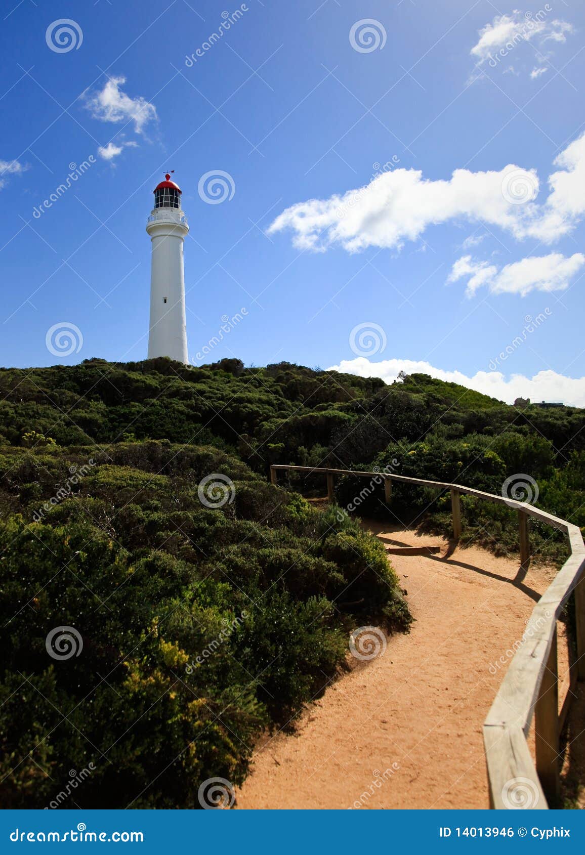 Path to the lighthouse stock photo. Image of navigation - 14013946