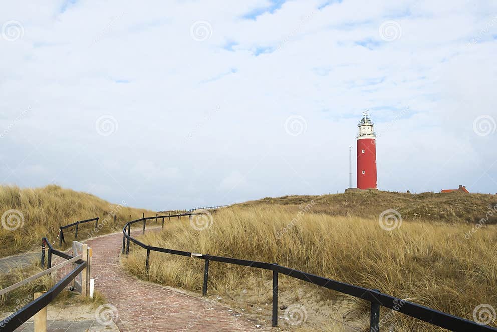 Path to lighthouses stock image. Image of netherlands - 29508807