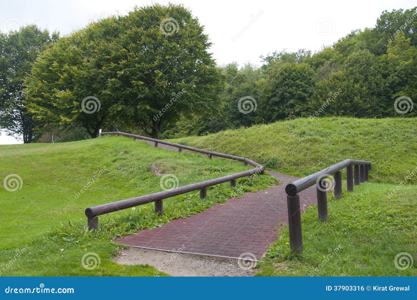 The Path To the Next Tee at a Beautiful Golf Course Stock Photo - Image ...