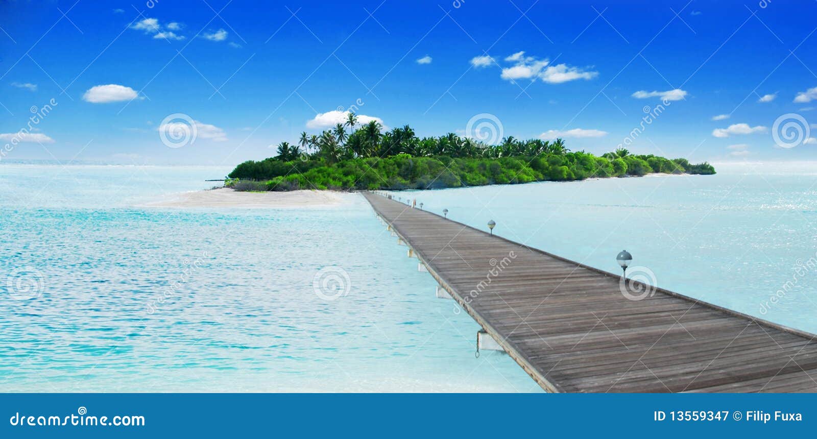 Path to paradise stock image. Image of natural, jetty - 13559347