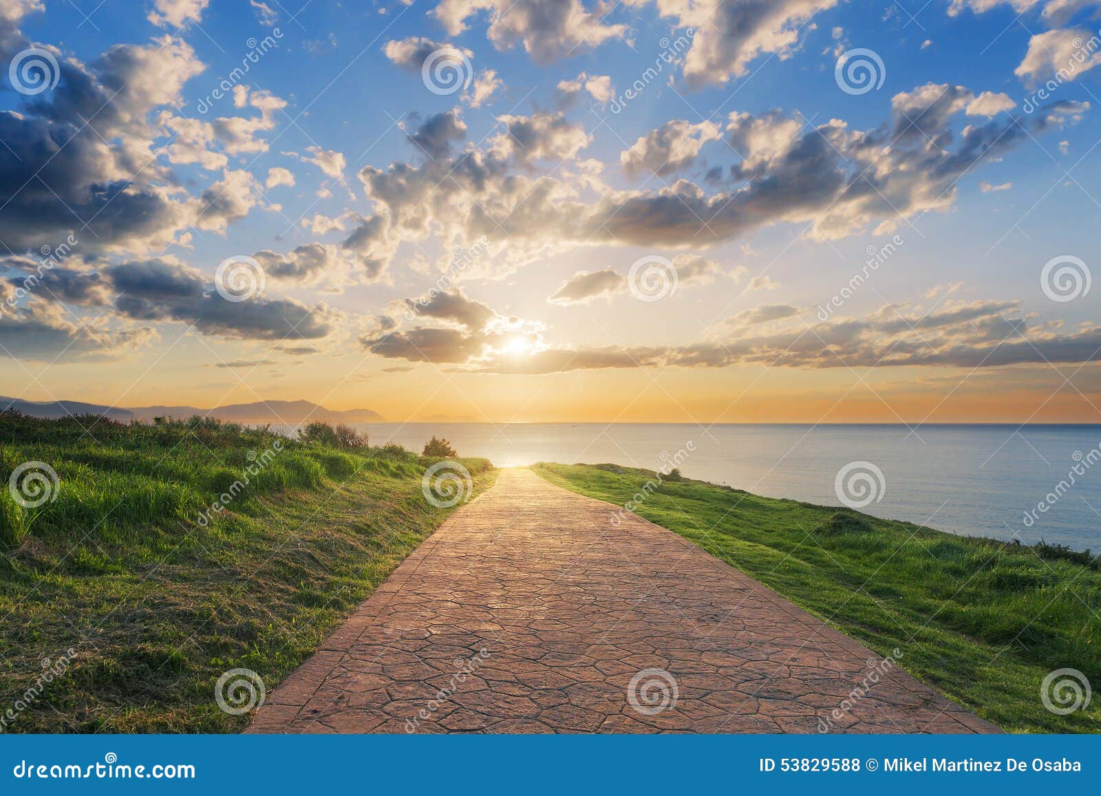 Path to the sea stock photo. Image of vasco, pathway - 53829588