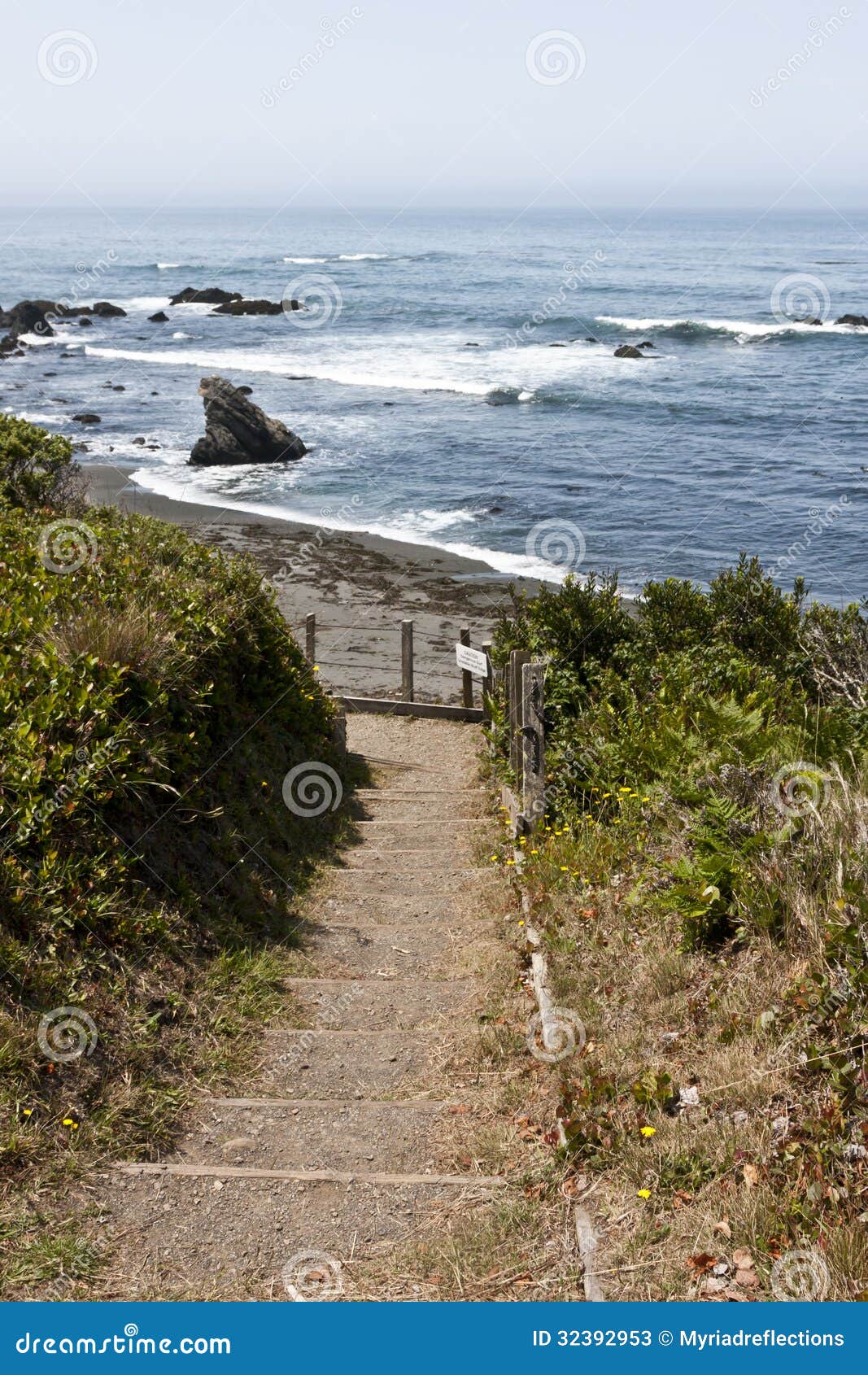 Path To the Sea stock image. Image of coastal, scenic - 32392953